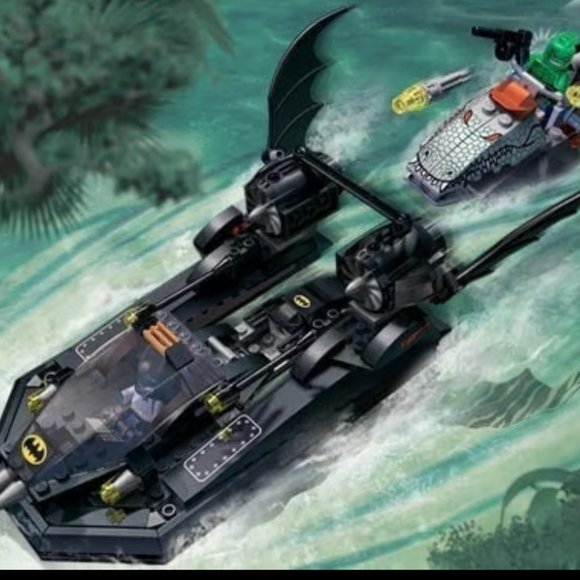 Lego | Toys | Lego The Batboat Hunt For Killer Croc Set 778 | Poshmark